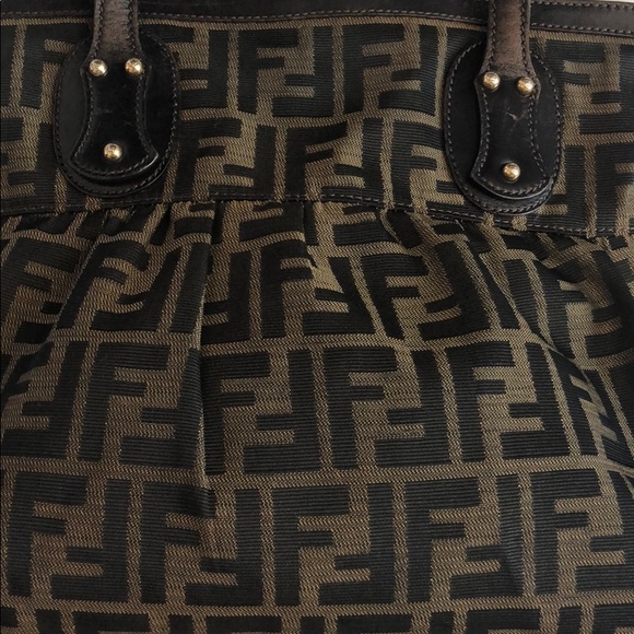 Fendi | Bags | Fendi Zucca Chef Hat Bag | Poshmark